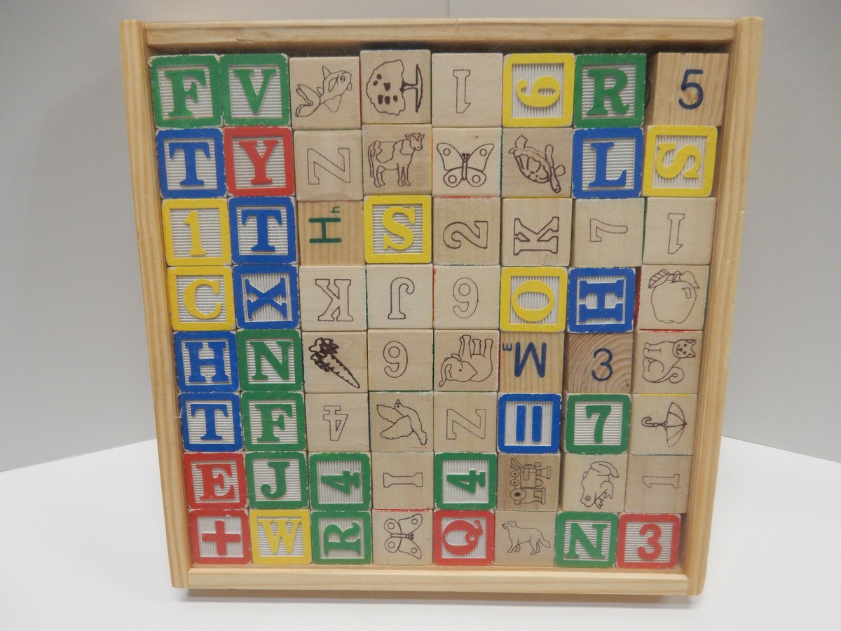 Melissa And Doug Alphabet Blocks