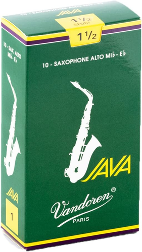 SR2615 Alto Sax JAVA Reeds Strength 1.5; Box of 10 313055393370| eBay