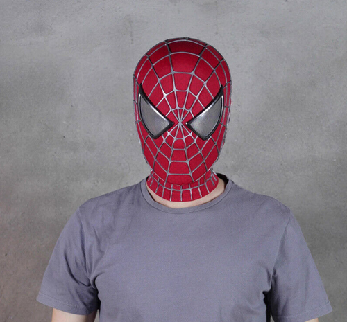Movie Spider-Man Tobey Maguire Cosplay Mask Full Face Halloween ...