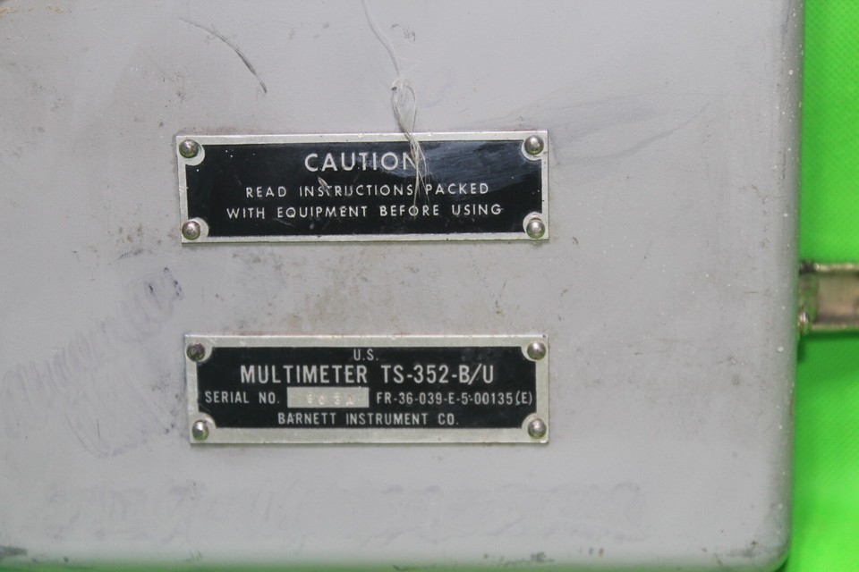 US multimeter TS-352-BU vintage | eBay