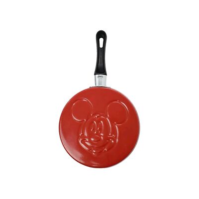 Disney Mickey Mouse Pancake Pan Adult's 6" Red & Black Collectors ...