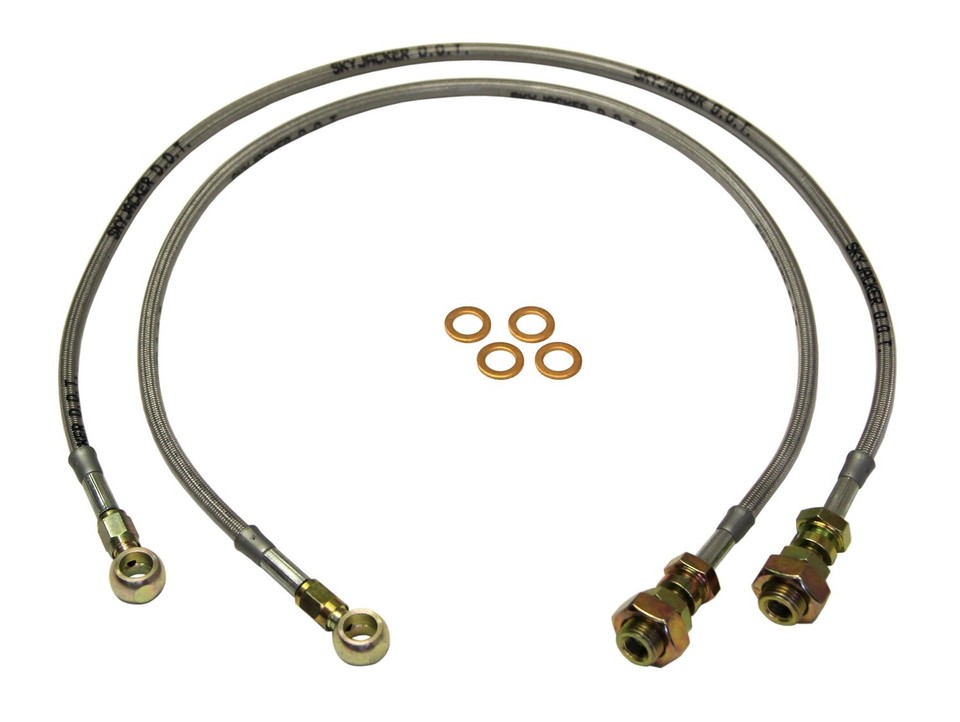 Skyjacker FBL28 Stainless Steel Brake Line Front for 70-74 Chevy K30 ...