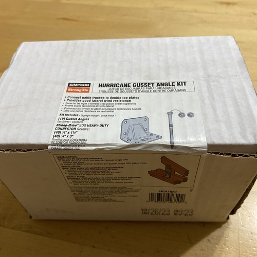 Simpson Strong-Tie HGA10KT Gusset Angle Bracket for sale online | eBay