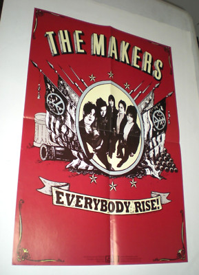 POSTER by THE MAKERS everybody rise for the Band Release album art 7 | eBay