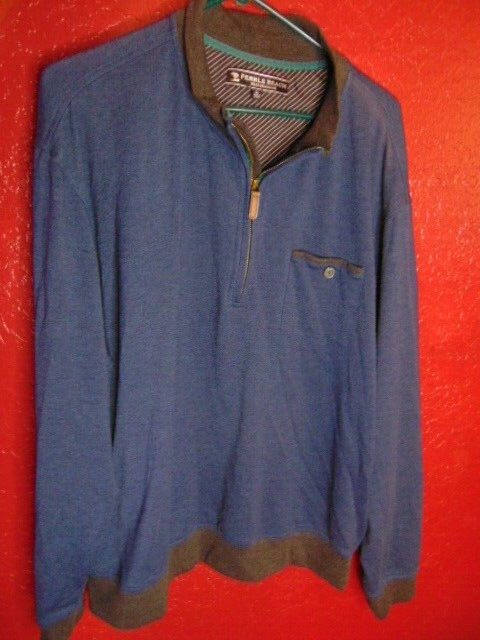 Pebble Beach Performance Golf Pullover 1/4 Zip Long Sleeve Men's XL | eBay