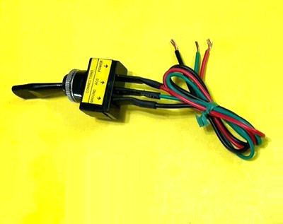 Panel Mount On / Off Switch with wires For Auto Car Boat 12VDC 10A | eBay