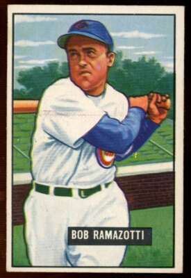 1951 Bowman #247 Bob Ramazzotti EX RC Rookie Cubs 72966 | eBay