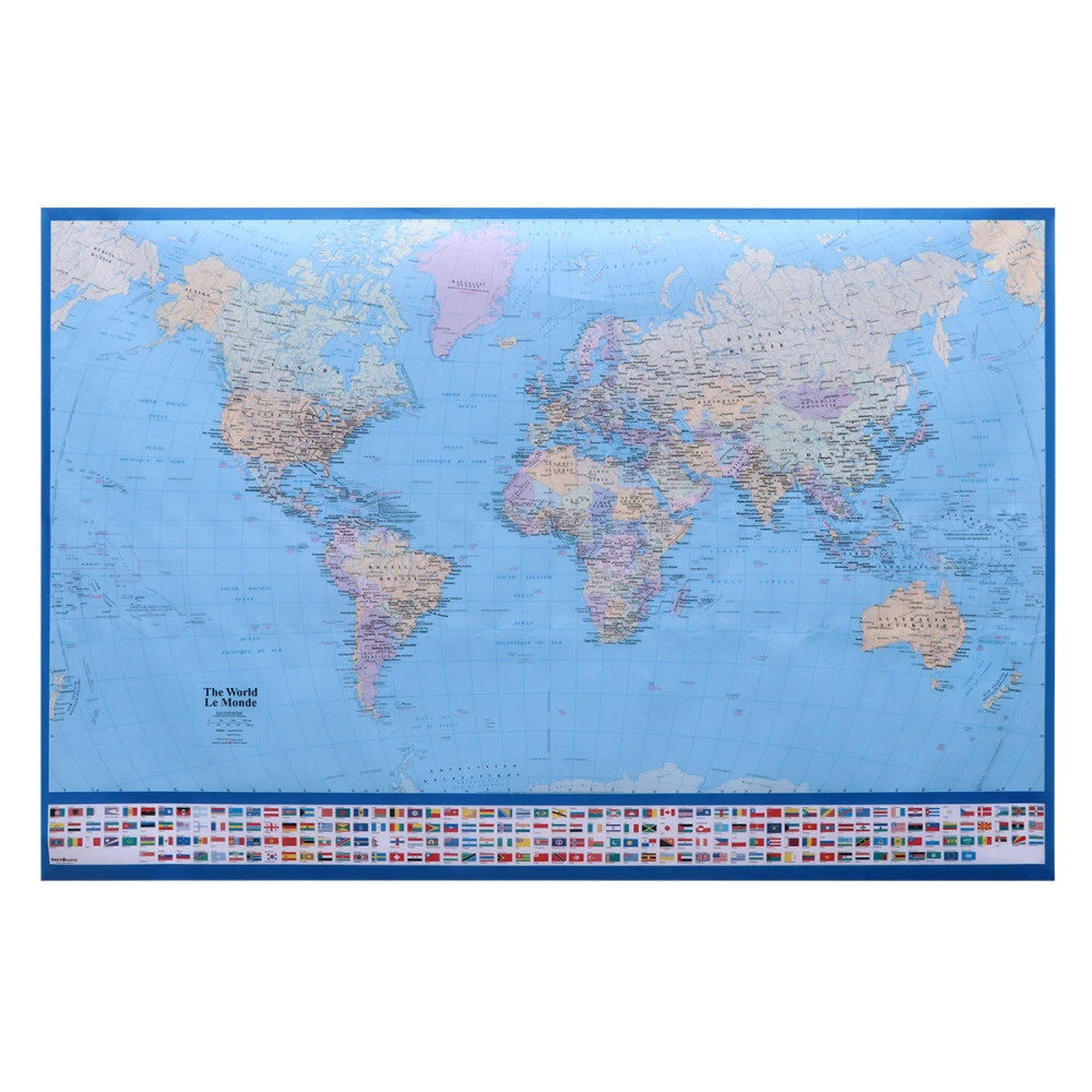 Clear World Map With Countries