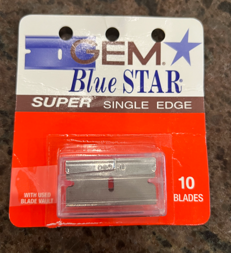 GEM Blue Star Blades - Pack of 10 for sale online | eBay