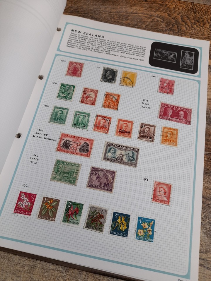Vintage Postage Stamps Ephemera Assorted Joblot Inc Stanley Gibbon ...