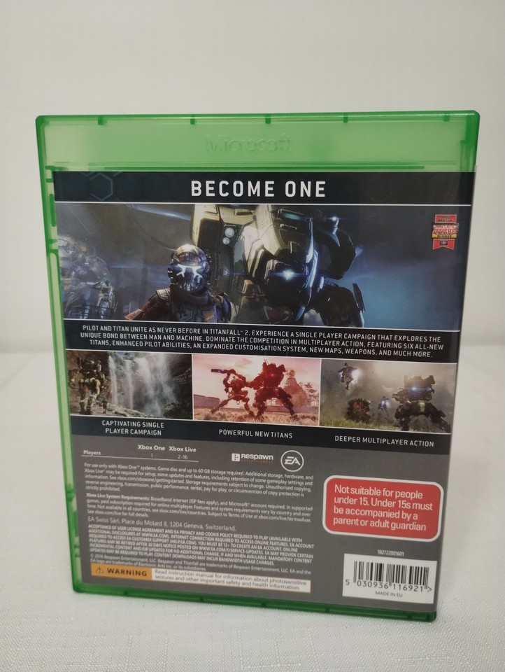 NEW - Titanfall 2 Vanguard SRS Collectors Edition - COMPLETE IN BOX ...