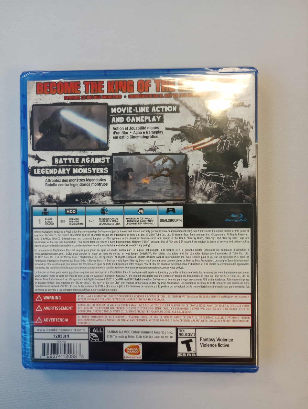 Godzilla (PlayStation 4, 2015) for sale online | eBay