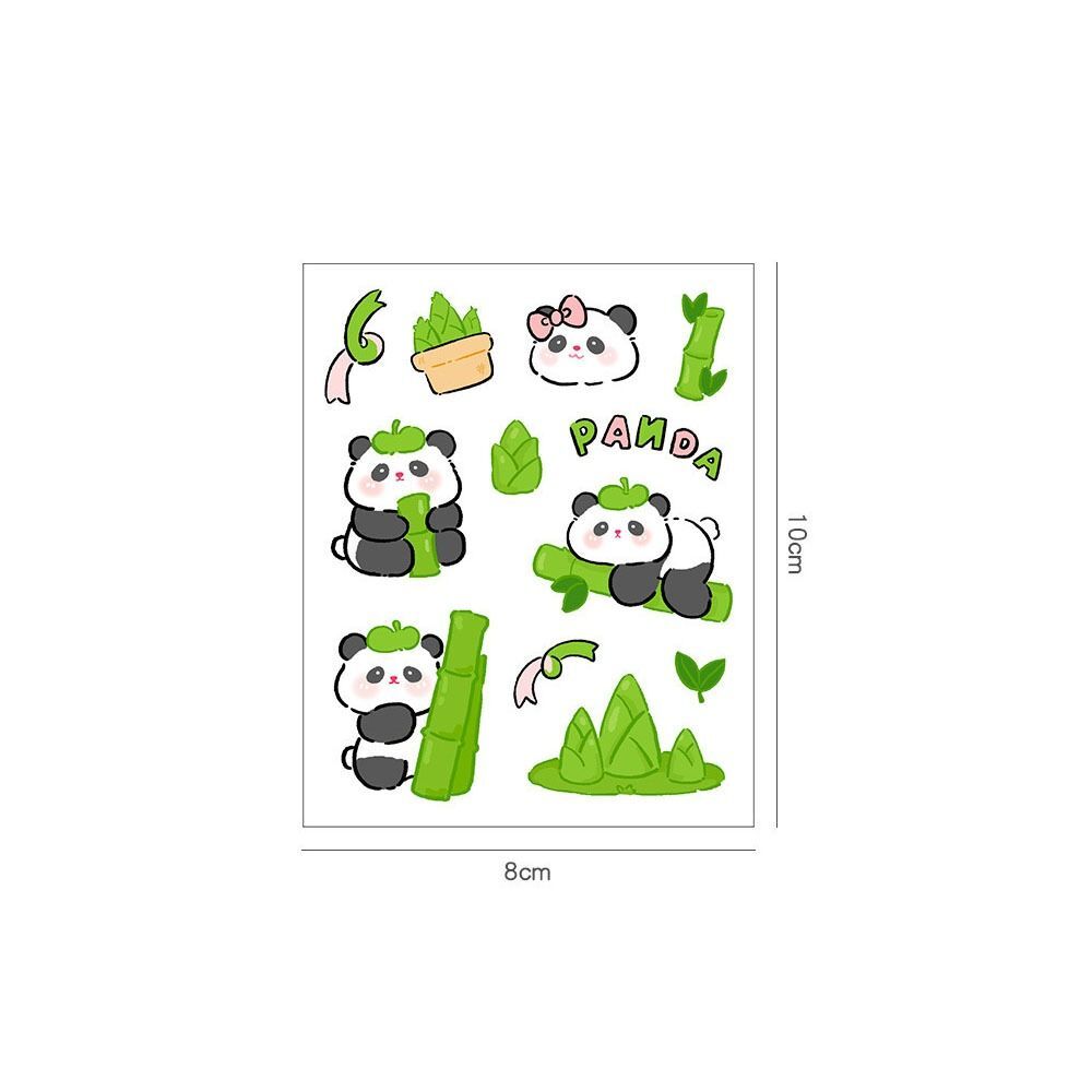 10/40PCS Transparent Cartoon Water Cup Stickers Mobile Phone Sticker | eBay