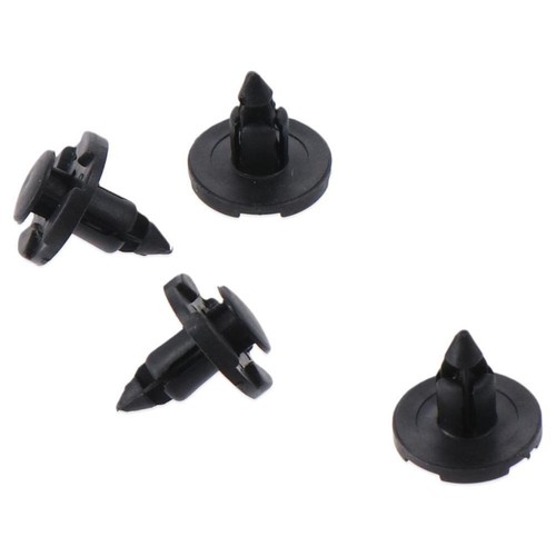 100Pcs Black Push Type Retainer Clips 8mm Hole 01553-09321 for Nissan ...