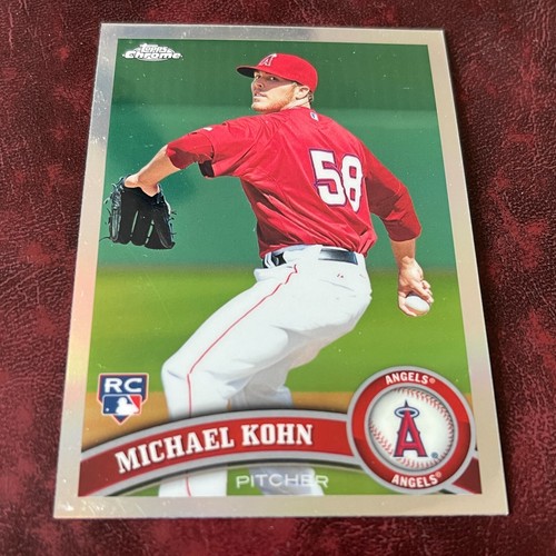 2011 Topps Chrome Set MICHAEL KOHN ROOKIE REFRACTOR #208 LOS ANGELES ANGELS | eBay