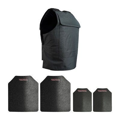 Complete Level III AR500 Steel Body Armor With Dual Pocket Lightweight ...