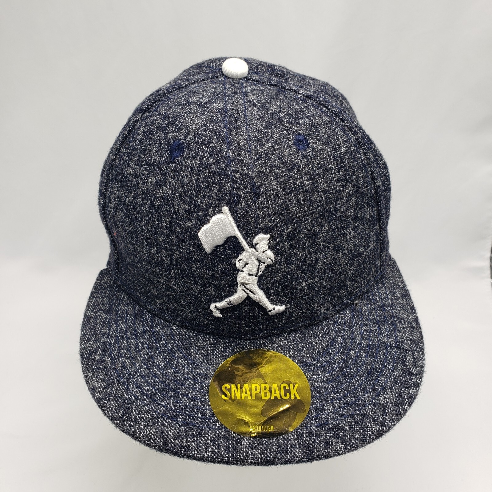 Baseballism Flag Man "Believe In Baseball" Speckled W… - Gem