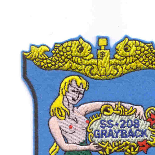 SS-208 USS Grayback Patch | eBay