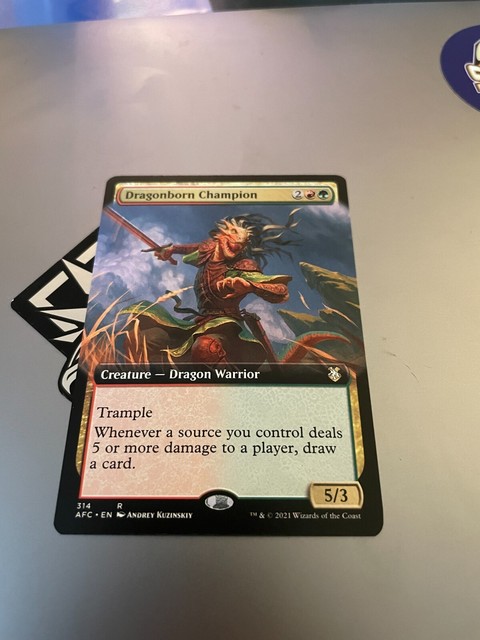 MTG Dragonborn Champion Commander: Adventures in the Forgotten Realms ...
