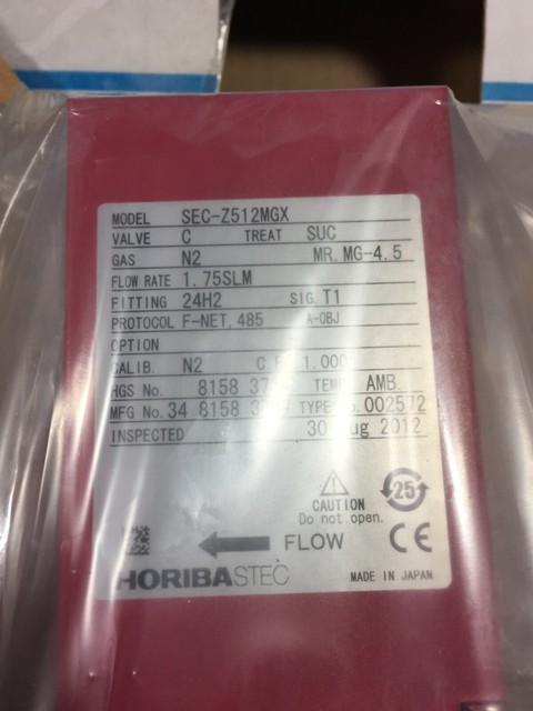 HORIBA SEC-Z512MGX Digital Mass Flow Controller for sale online | eBay