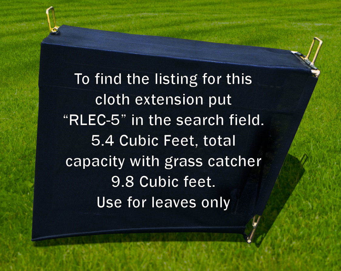 Stainless Steel Grass Catcher Gravely ZT-52-HD Rider 4.4 CF.-RMM-EXS4 ...