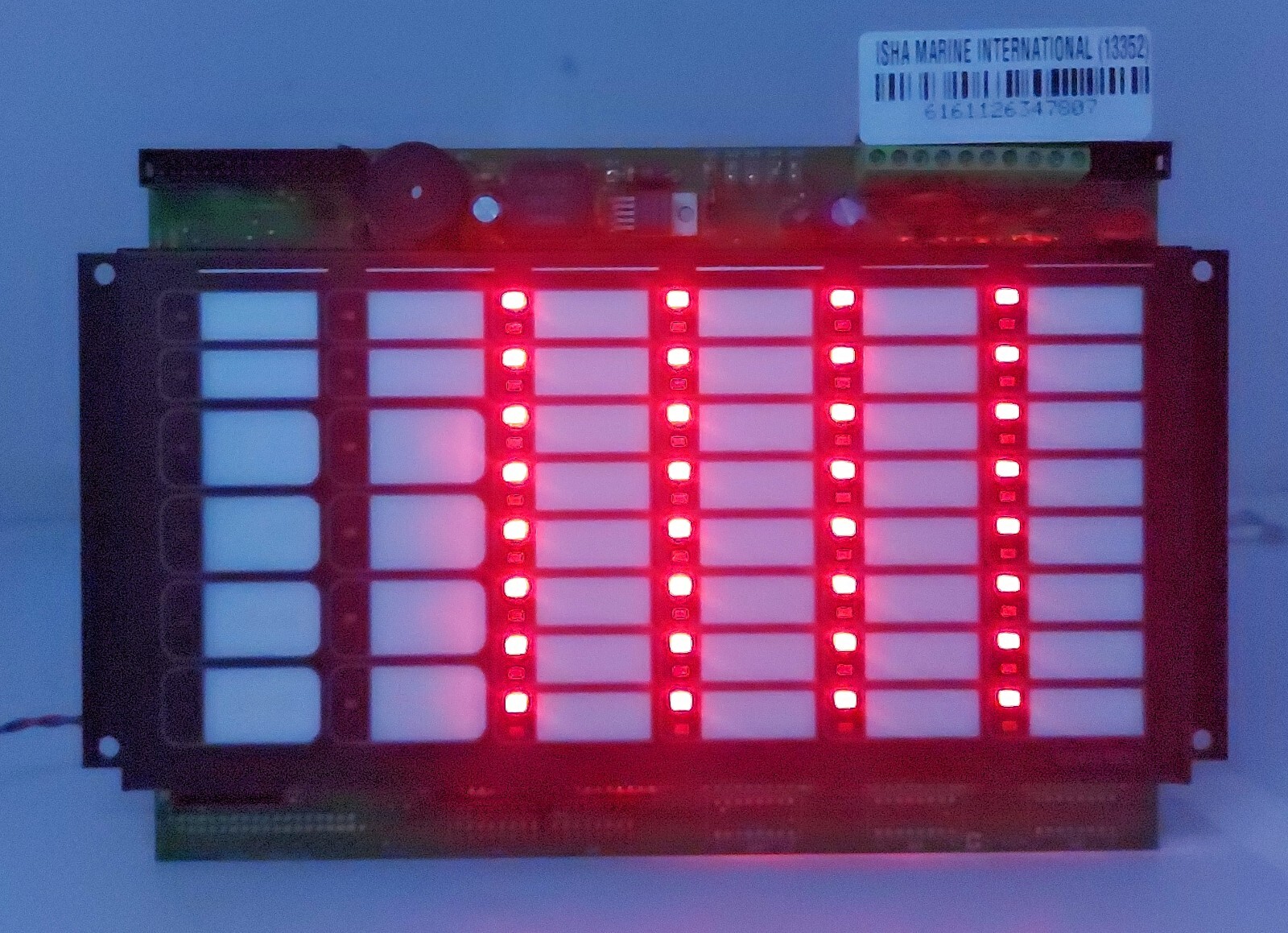 MIRCOM TECHNOLOGIES RAM-1032 ZONE REMOTE ANNUNCIATOR MD-516 7807 for ...