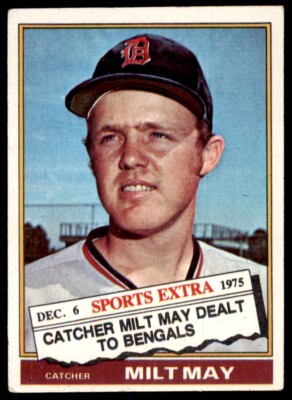 1976 Topps Milt May Baseball Cards #532T | eBay