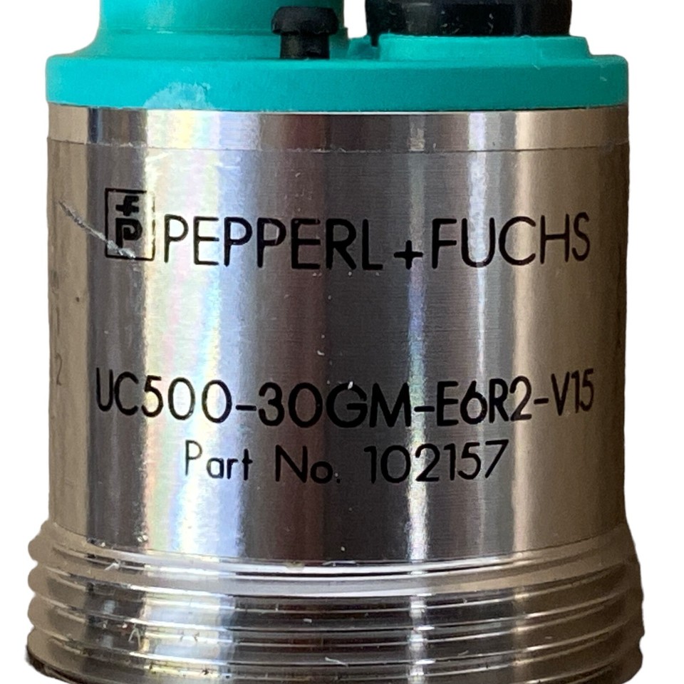 Pepperl+Fuchs UC500-30GM-E6R2-V15 Ultrasonic Sensor - Unused - | eBay