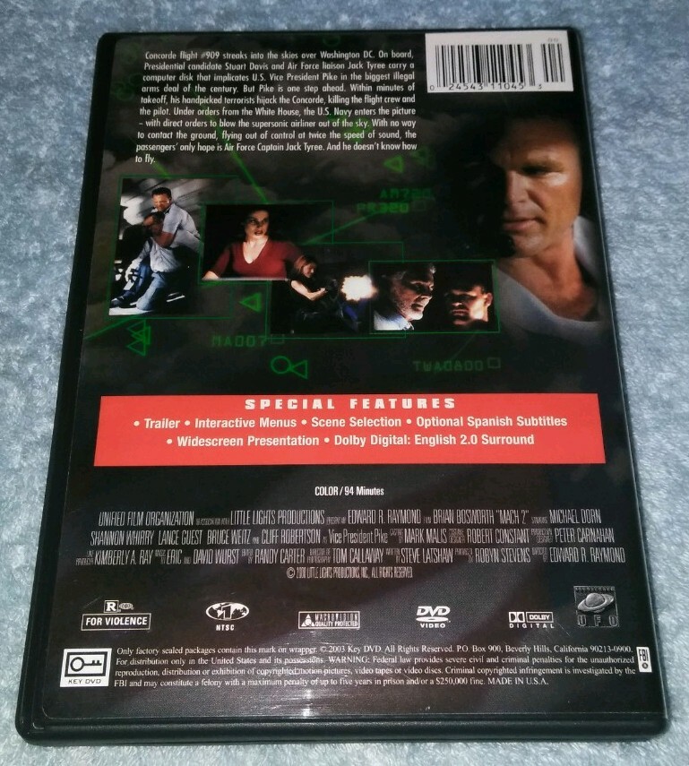 Mach 2 DVD RARE oop Brian bosworth 24543110453 | eBay