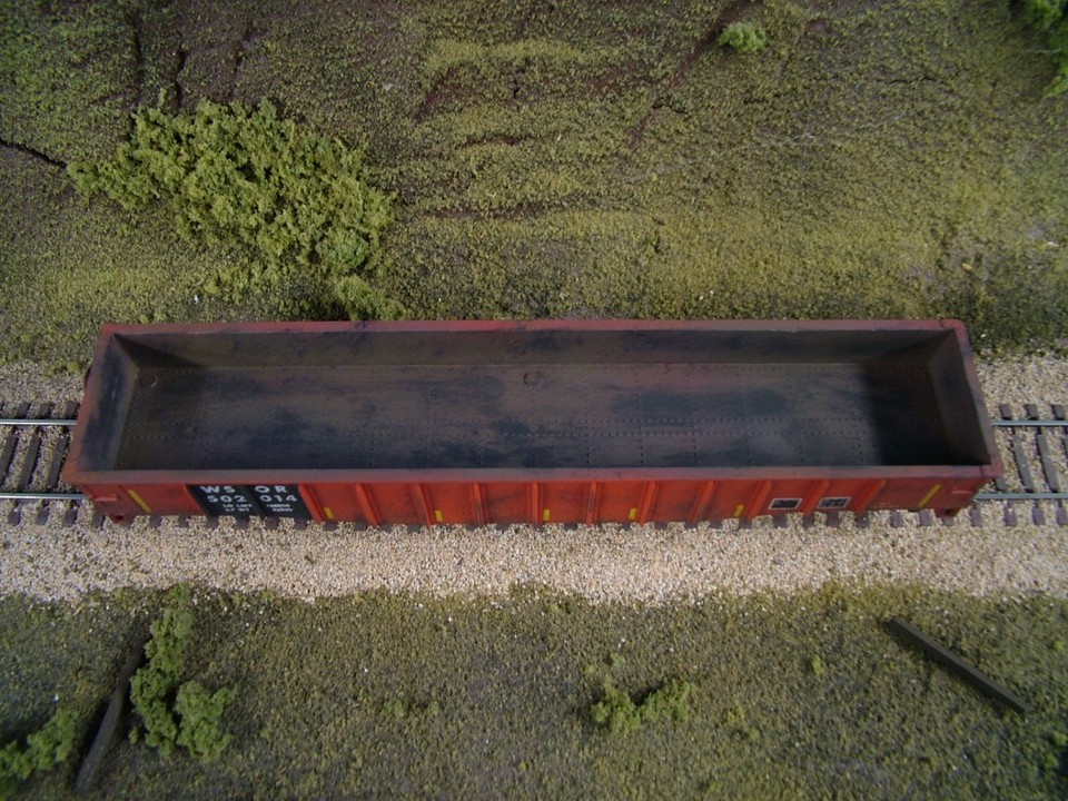Custom Painted & Weathered Athearn Wisconsin Southern WSOR HO Scale Gon ...