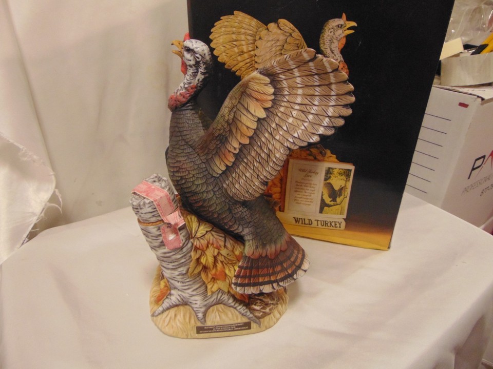 1982 Wild Turkey Lore Decanter #4 by Wild Turkey w/box-EMPTY | eBay