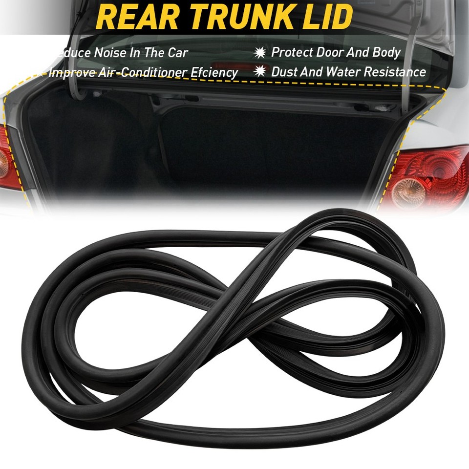 Car Weatherstrip Trunk Lid Rubber Seal For 2003-2008Toyota Corolla ...