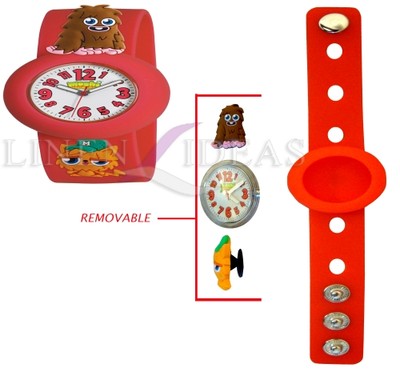 Moshi Monsters Furry Gingersnap Red Wrist Charm Watch 12 months ...