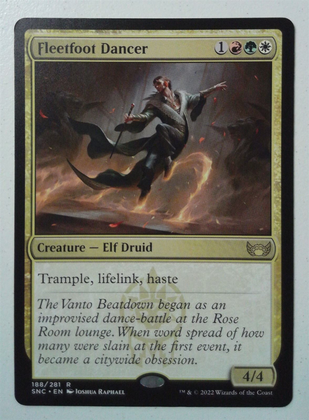 Fleetfoot Dancer *Rare* Magic MtG x1 SNC Streets of New Capenna | eBay