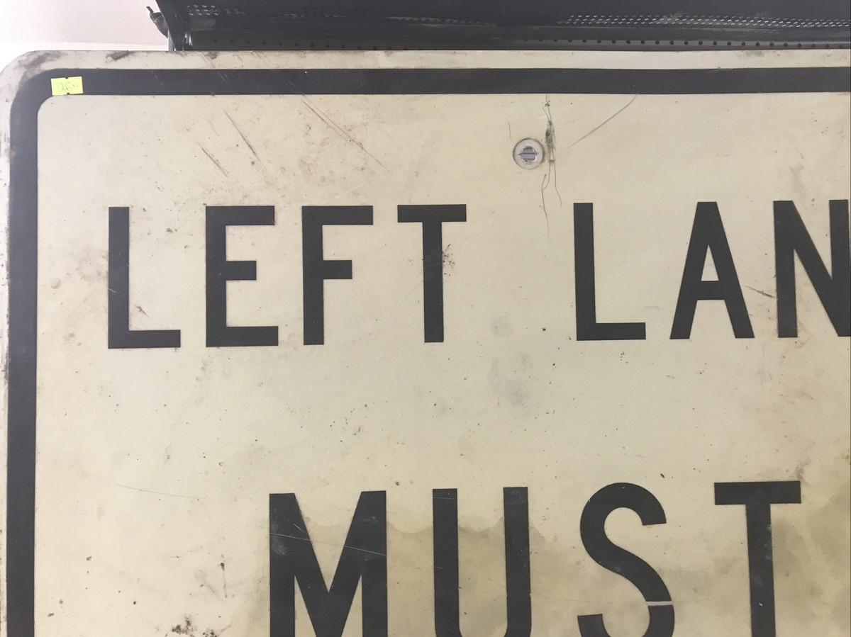 Left Lane Must Turn Left Sign Drivers Guide To Two Way Left Turn Lanes