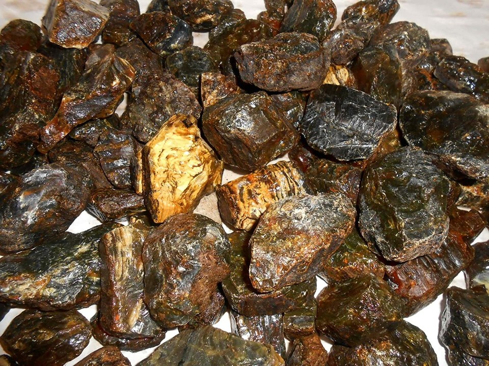 Rockhound's 1st Choice Black Amber Petrified fossilized Sumatra Tree ...