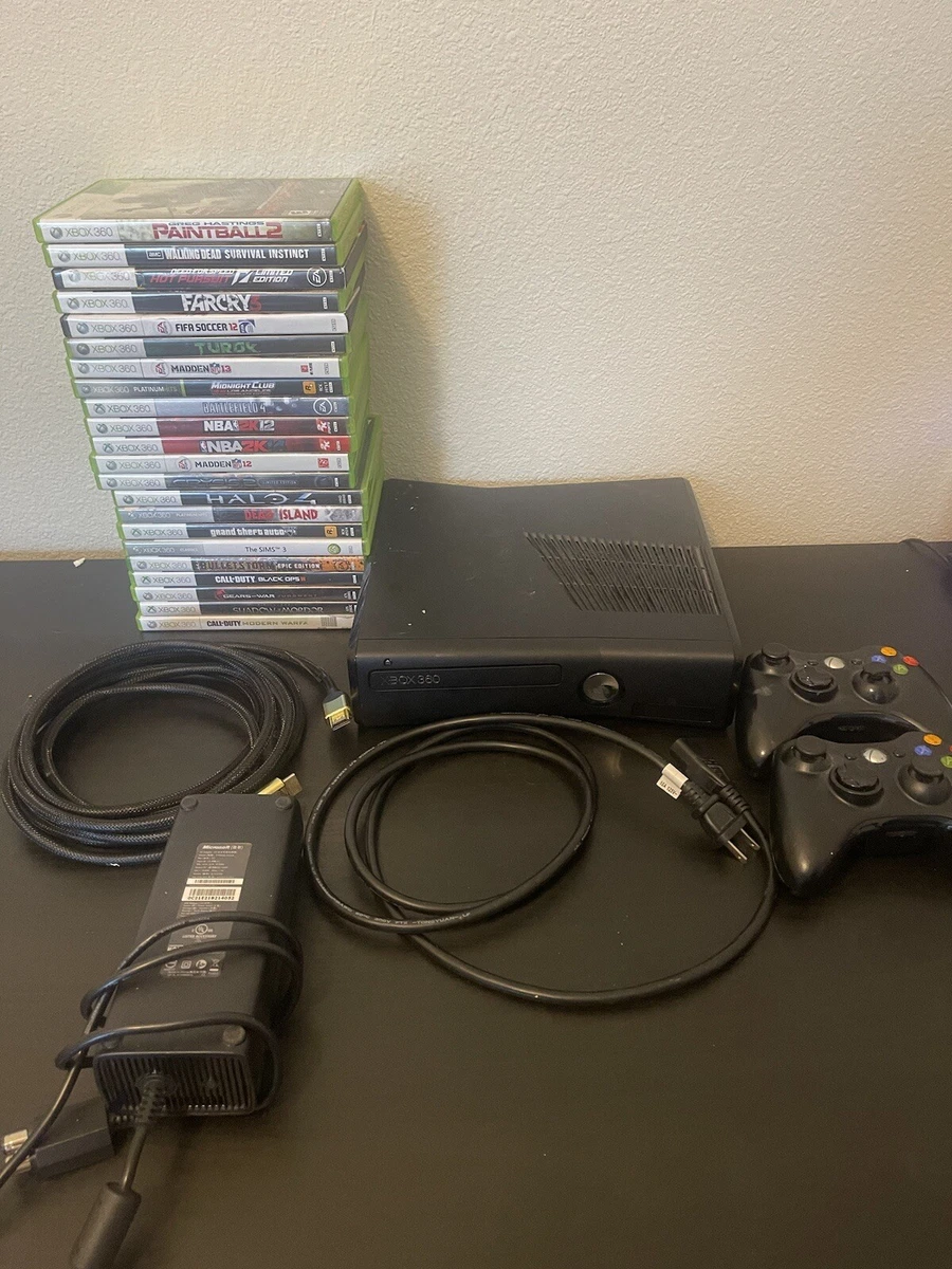 Xbox 360 S Console Back