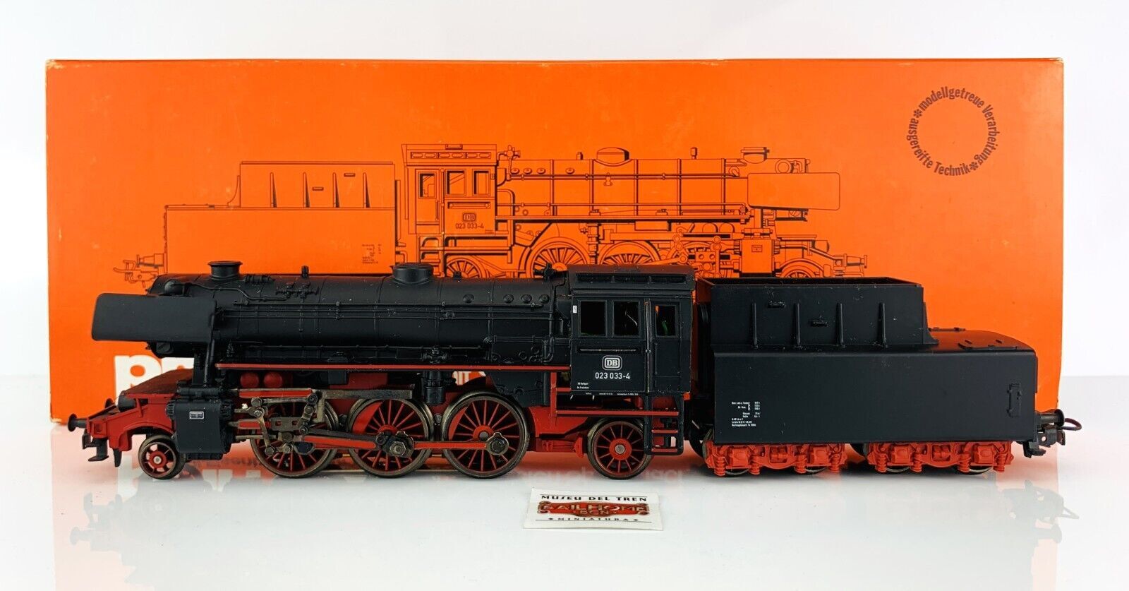 JM267 - PRIMEX H0 33005 - STEAM LOCOMOTIVE DB BR23 033-4 - DIGITAL AC ...