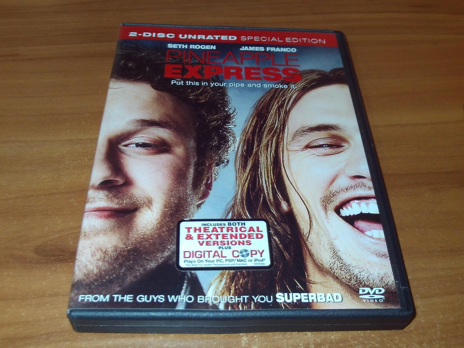 Pineapple Express (DVD, 2009, 2-Disc Set, Widescreen Unrated) Seth ...