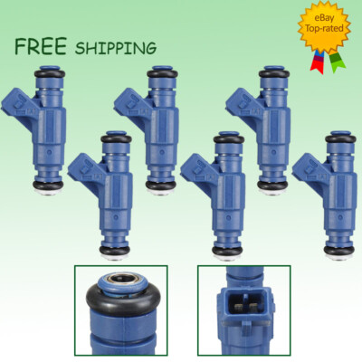 6PCS fuel Injectors For 01-03 Ford Explorer Mercury Mountaineer ...