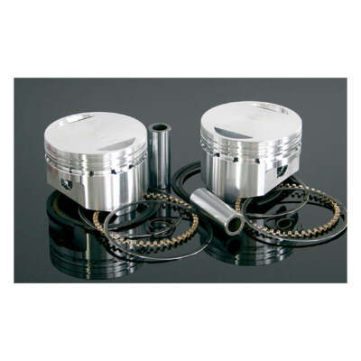 Wiseco Motorbike 1340 Evo BT Piston Kit +010" For 84-99 1340cc Evo B.T ...