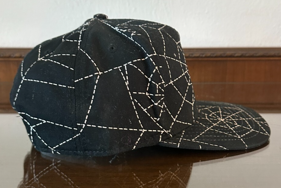 Disney Nightmare Before Christmas Spider Jack Skellington Face Snapback ...