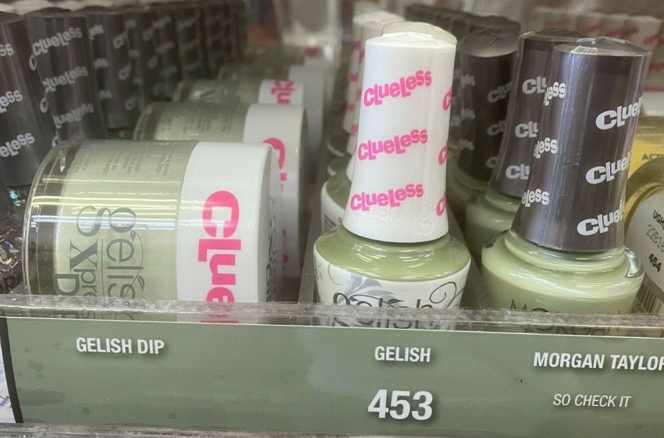 Gelish TRIO Soak-Off Gel - Dip - Lacquer - Clueless Collection - Pick ...