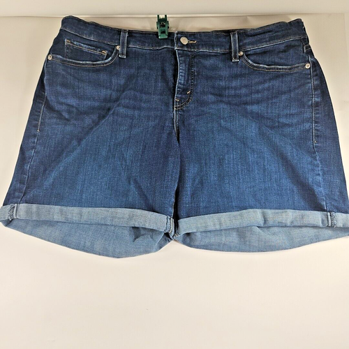 Levi's Mid Length Shorts. Women's Size 20W. Medium Wash Cuffed Denim ...