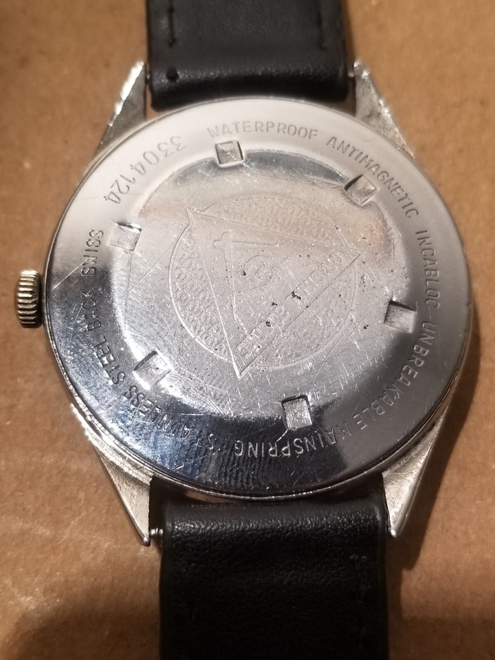 1960'S VINTAGE ATLANTIC WORLDMASTER ORIGINAL WATCH BLACK MANUAL | eBay