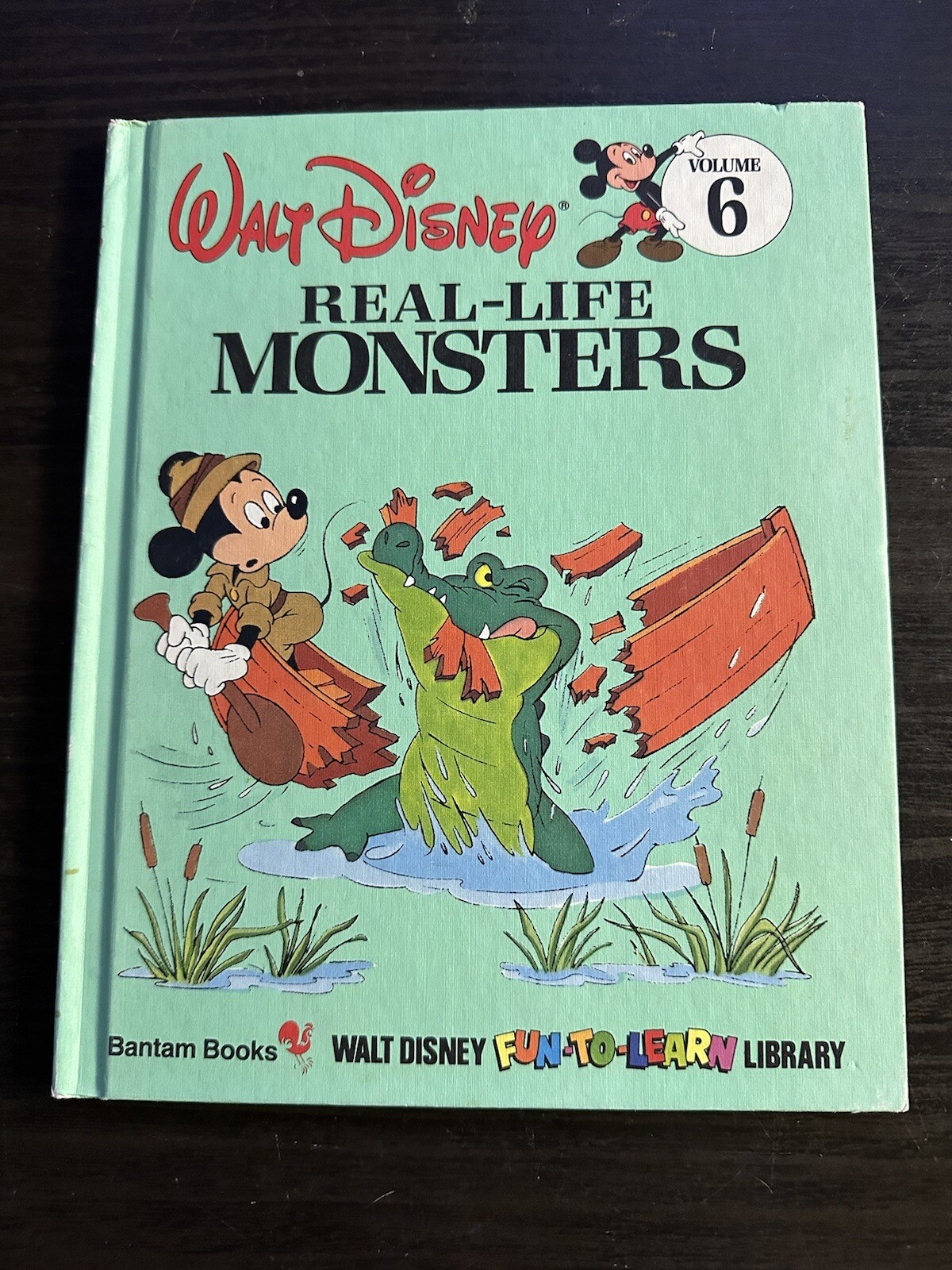 Vintage 1983 Walt Disney Real-Life Monsters Volume 6 Hardcover Picture ...