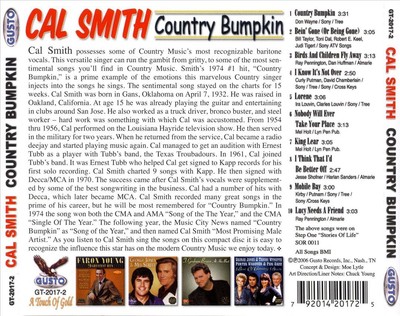 CAL SMITH - COUNTRY BUMPKIN [GOOD TIME] NEW CD 792014201725| eBay