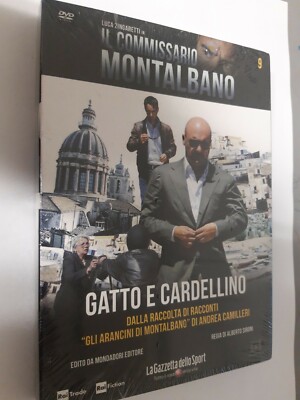 Dvd N°9 Gatto E Cardellino Il Commissario Montalbano Luca Zingaretti ...