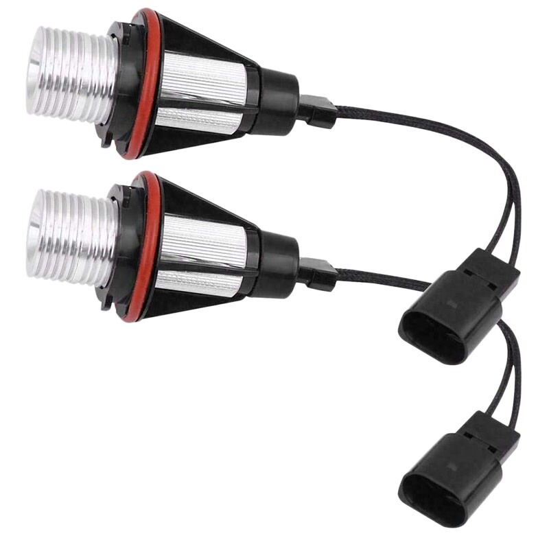 8000K LED Angel Eye Marker Halo Light Bulbs for - E39 E53 E60 E63 E64 ...