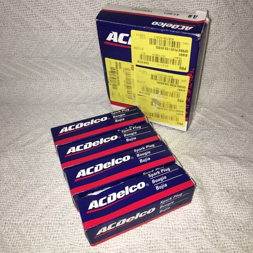 Lot of FOUR AC Delco ACDelco Spark Plugs 41-601 808709159797| eBay
